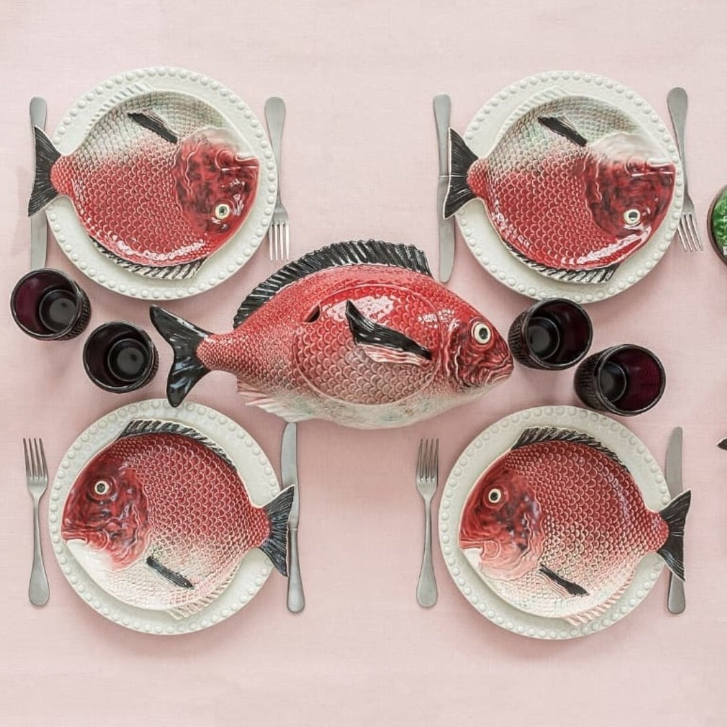 Bordallo Pinheiro | Fish Dinner Plate 27.5cm | Bring Luxury Home ...