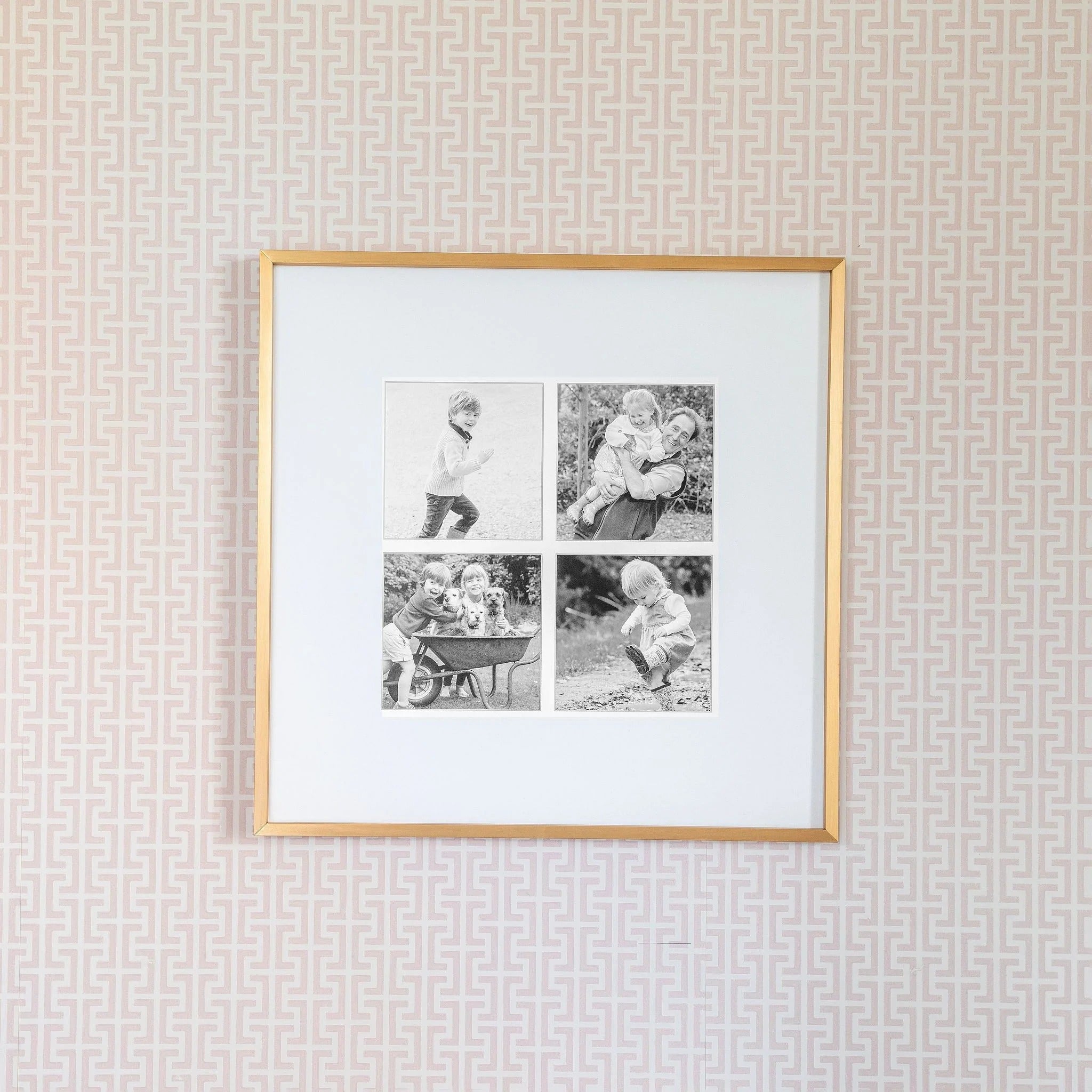 Addison Ross | Four Aperture Brushed Gold Wall Hanging Frame | Now in ...